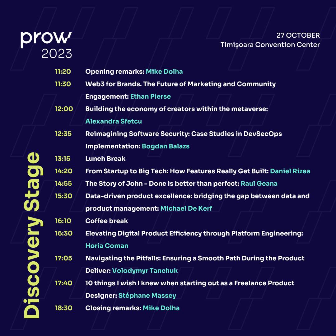 PROW 2023 Tech-Conference: Our Team's Experience | Cobalt Sign